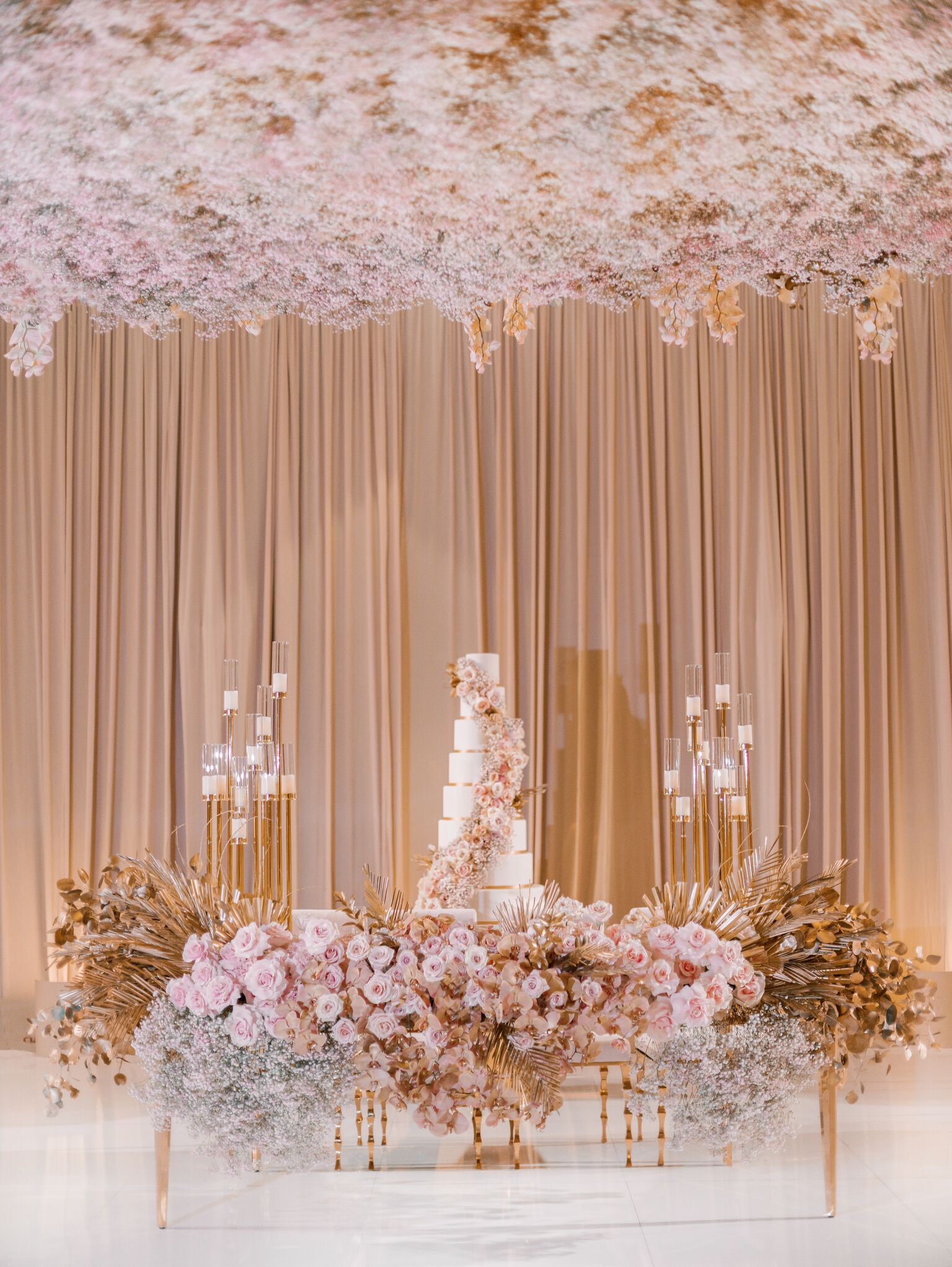 A Blush And Gold Rose-Filled Wedding - Wedded Wonderland