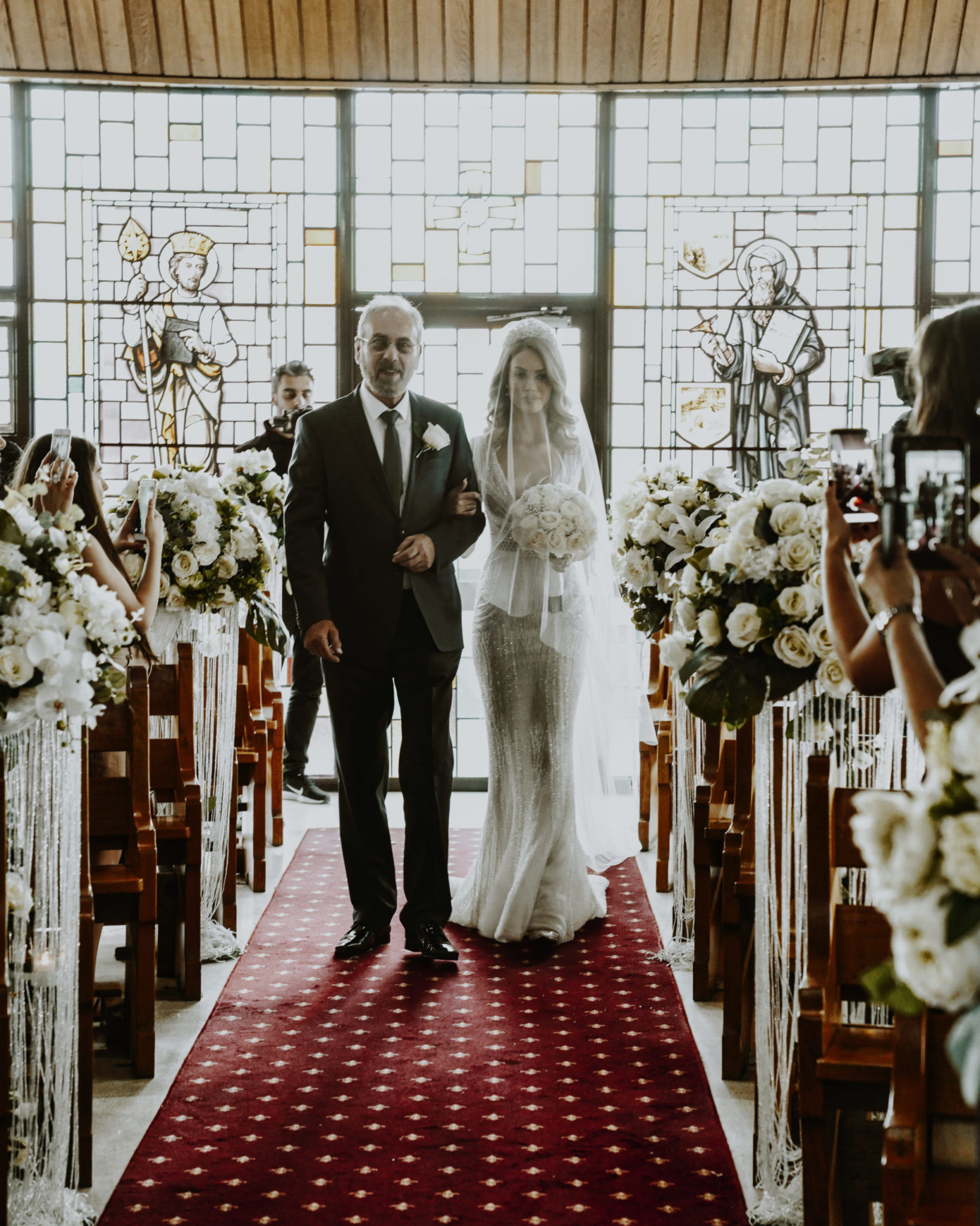 This Bride Had the Most Glamorous Bridal Look - Wedded Wonderland