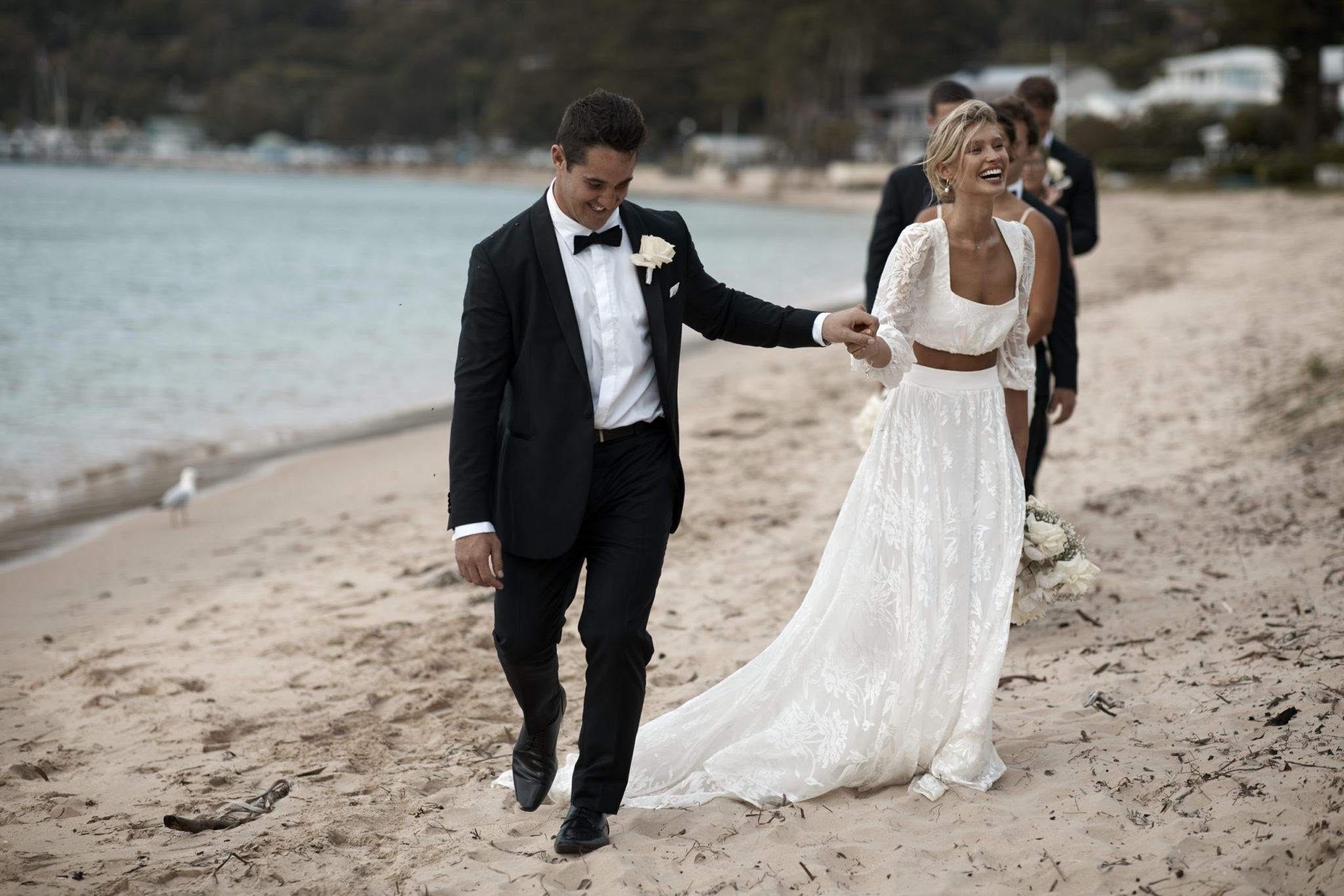 Sydney Model Marries her NRL Player Hubby in the Most Stunning Boho ...