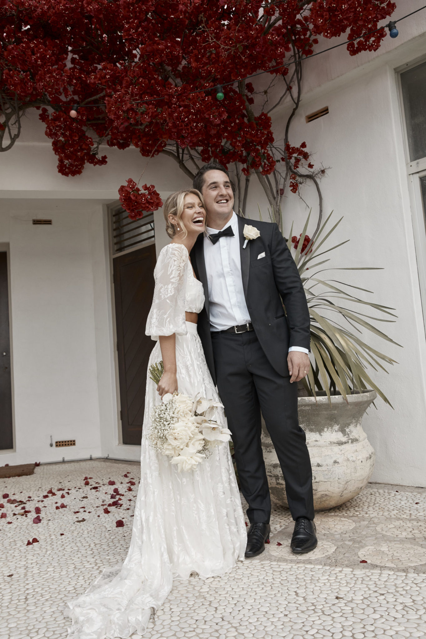 Sydney Model Marries her NRL Player Hubby in the Most Stunning Boho ...