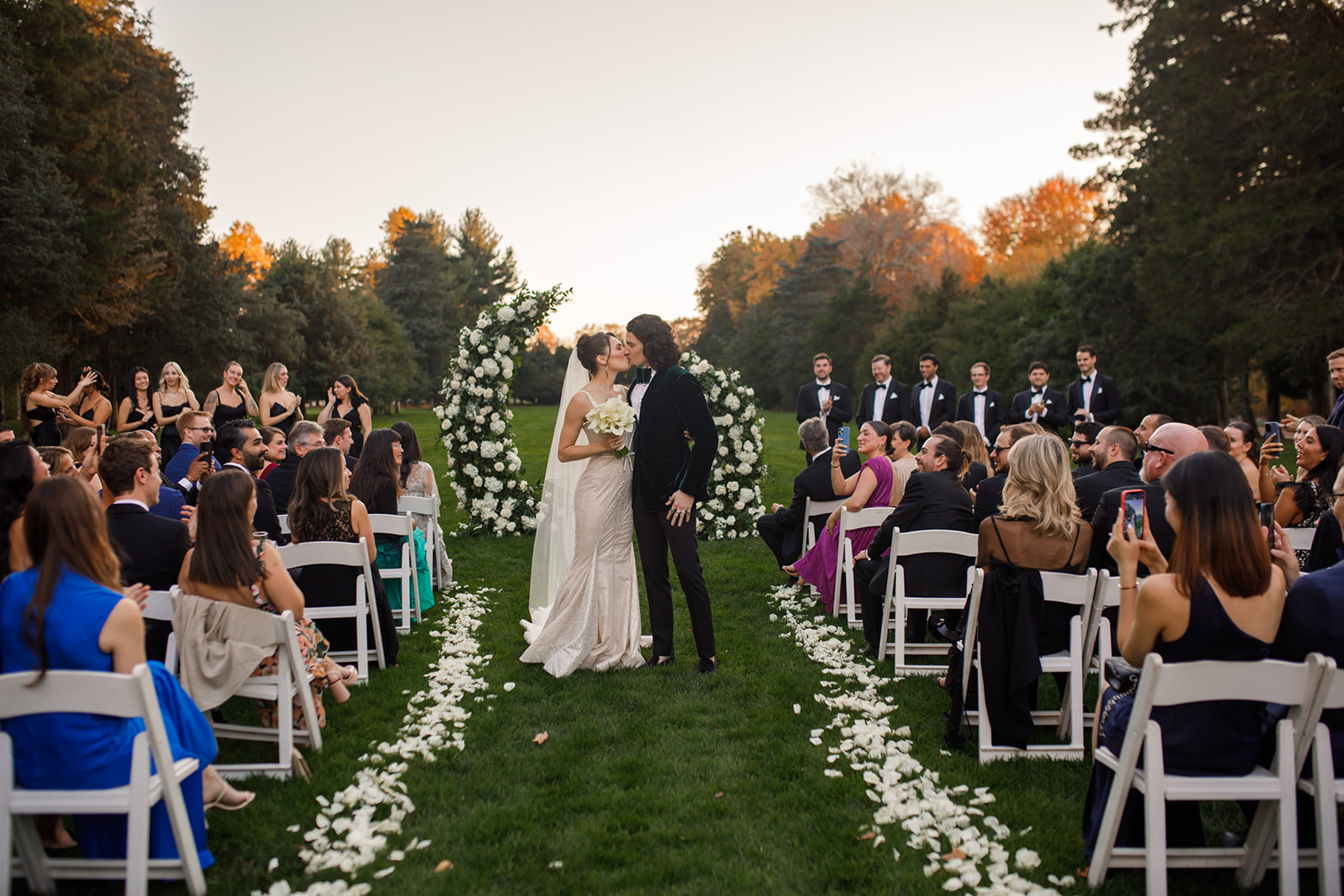This Couple Had An Old World Meets New World Themed Wedding - Wedded ...