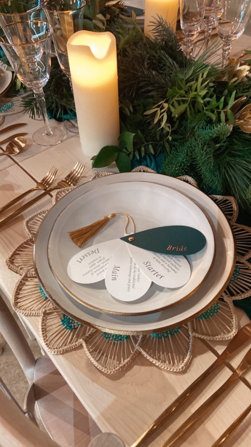 How To Elevate Your Wedding Day With Unique Wedding Menus | Wedded ...