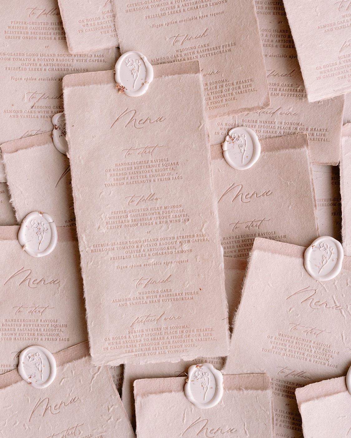 How To Elevate Your Wedding Day With Unique Wedding Menus | Wedded ...