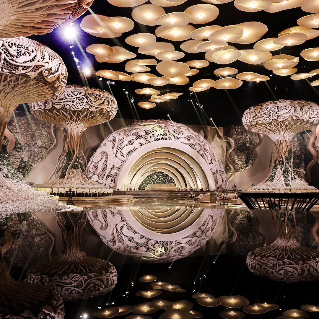 This Unreal Wedding Venue in India is One of the Most Glamorous Spaces We've Ever Seen - Wedded ...