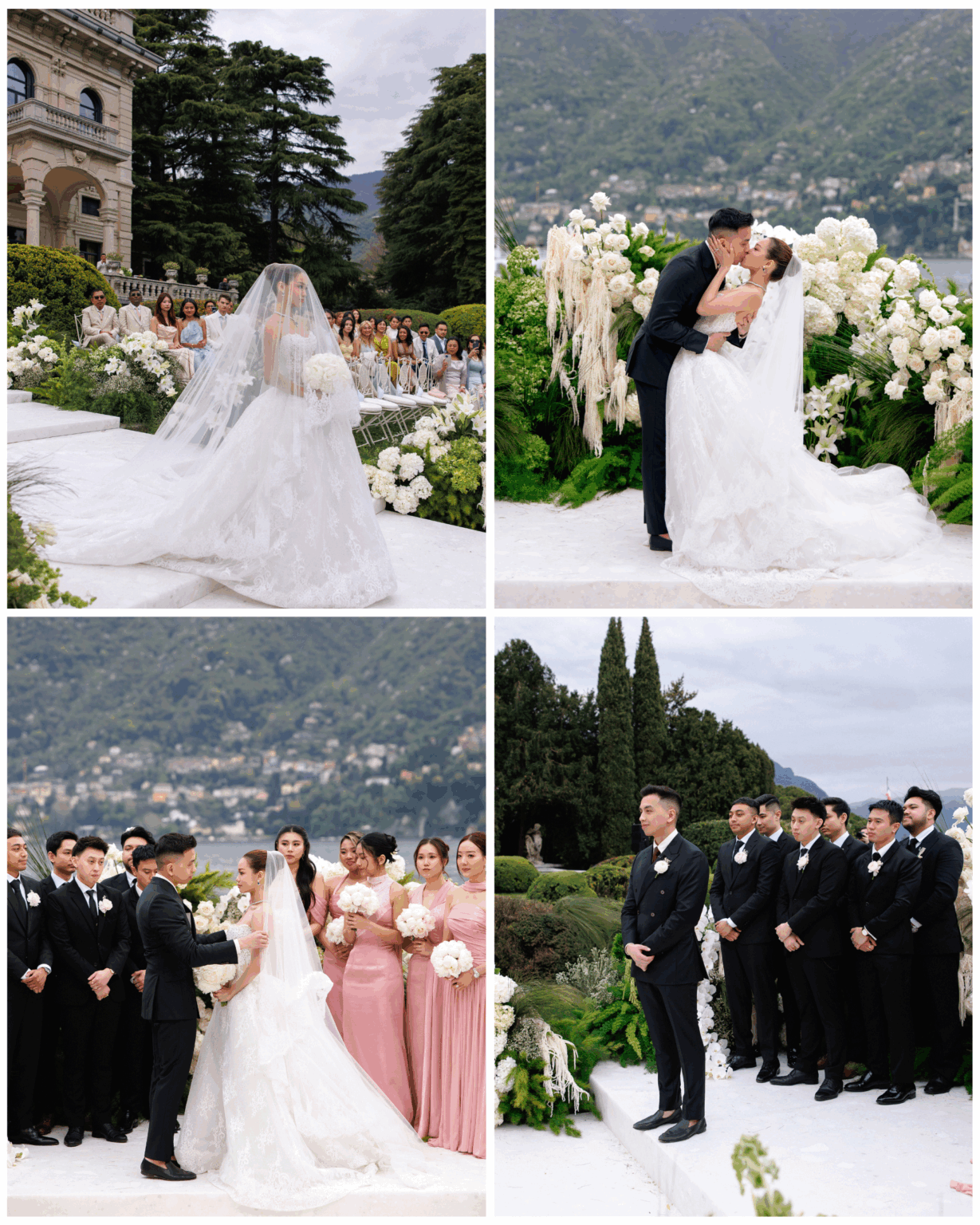 DMs to Destination Wedding: Su Lei & Pyae's Lake Como Affair