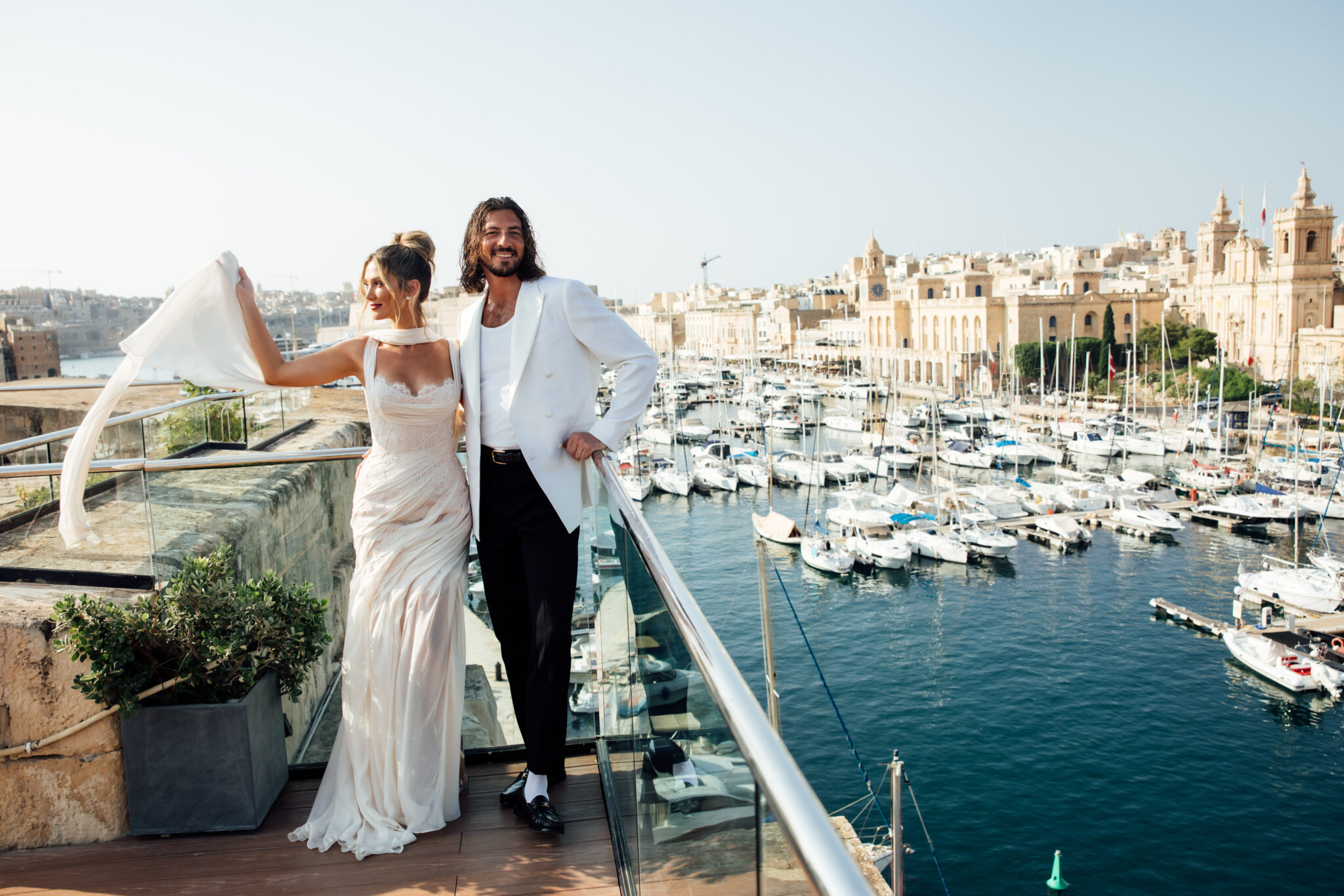 Delta Goodrem Shone in Custom Antoinette Fusillo Couture for Her Pre ...